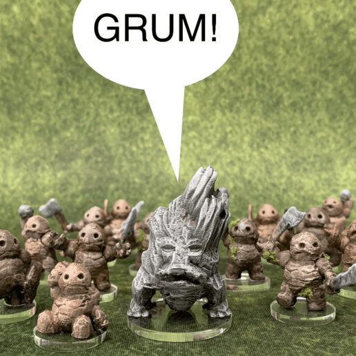 Download free STL file Galeb Duhr (classic style) • Template to 3D ...