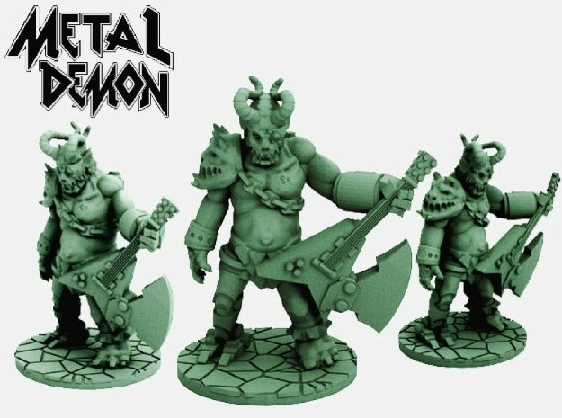 Free STL file Metal Demon (28mm scale)・3D printable design to download ...