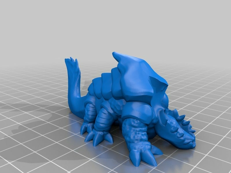Free STL file Bulette (28mm/32mm scale)・3D print model to download・Cults