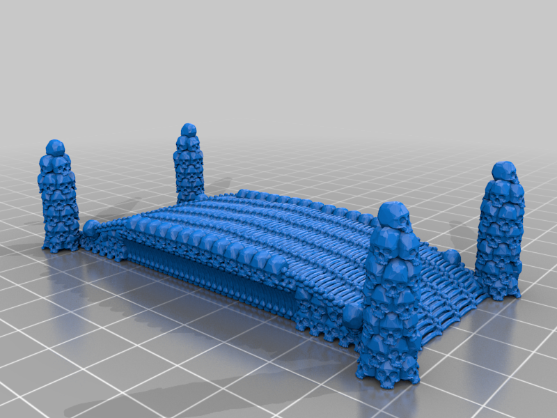 Free STL file Skull Bridge・3D printing template to download・Cults
