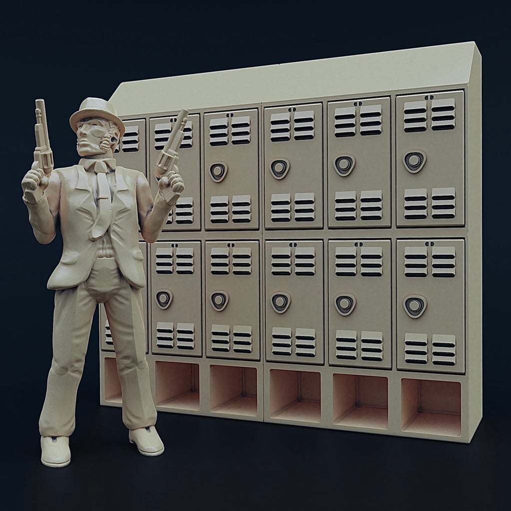 Free STL file Lockers・3D printer model to download・Cults