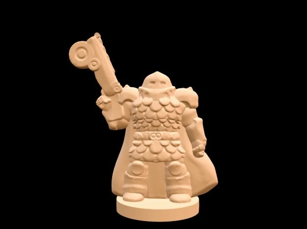 Free STL file Gunner Knight (18mm scale) 🎲・3D print design to download ...