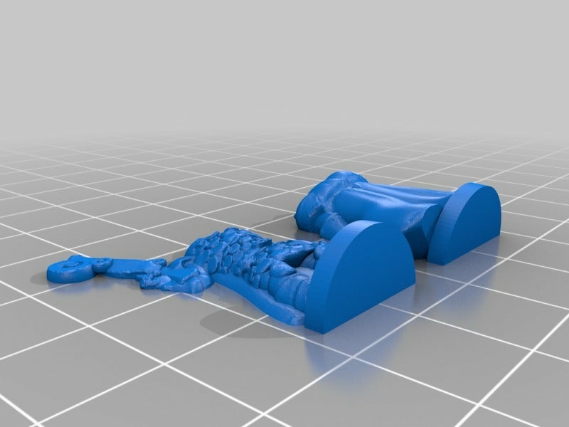 Free STL file Gunner Knight (18mm scale) 🎲・3D print design to download ...