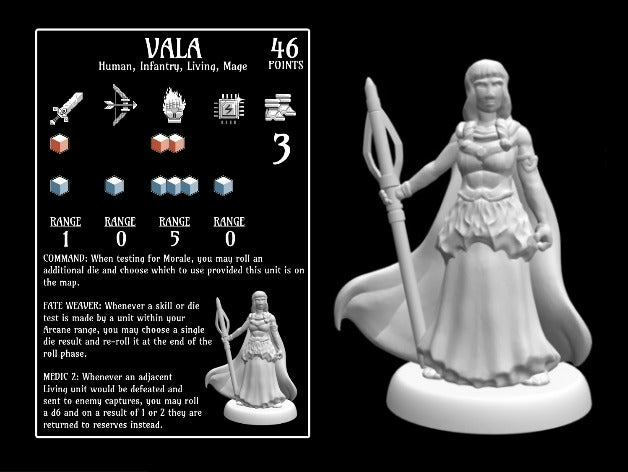 Archivo STL gratis Vala (escala 18mm)・Modelo imprimible en 3D para ...