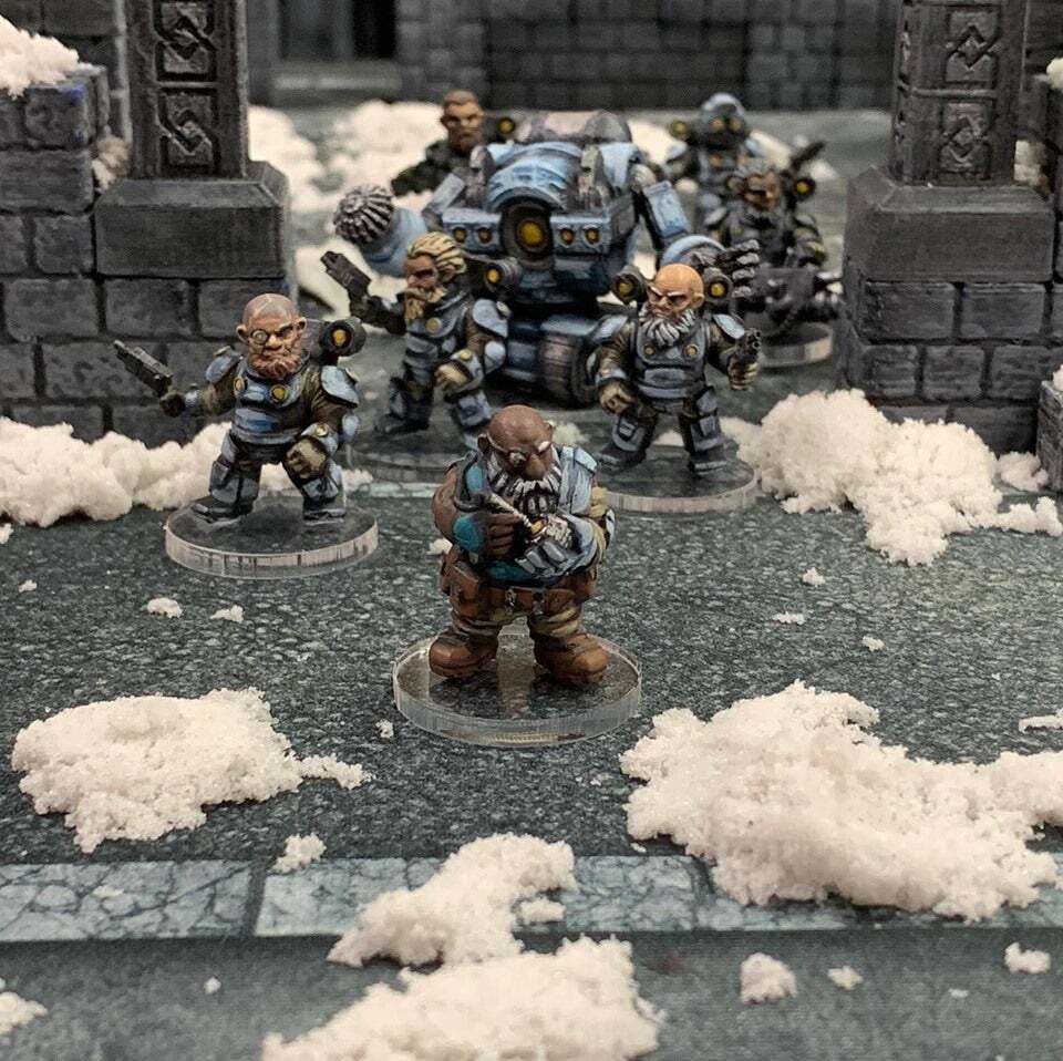 Free STL file Dwarven Mining Robot (32mm scale) 🤖・3D printer model to ...