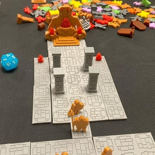 Download free STL file Meepleverse: Idol of Moloch • 3D printable ...