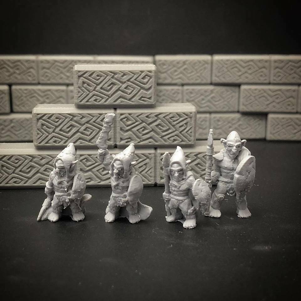 Free STL file Kyn Finvara Goblin Warrior (28mm/32mm scale)・3D printing ...