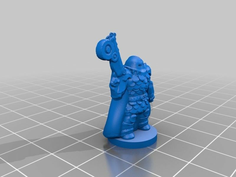 Free STL file Gunner Knight (18mm scale) 🎲・3D print design to download ...