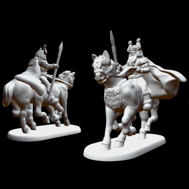 Free STL file Odin on Sleipnir (18mm scale) 🎲・3D printable model to ...