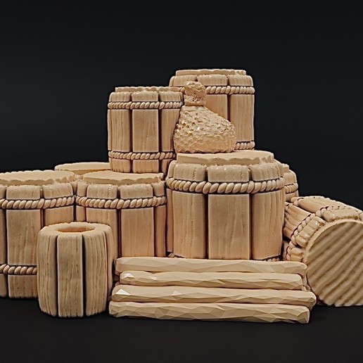 Download free STL file Viking Goods Pile • 3D printing model ・ Cults