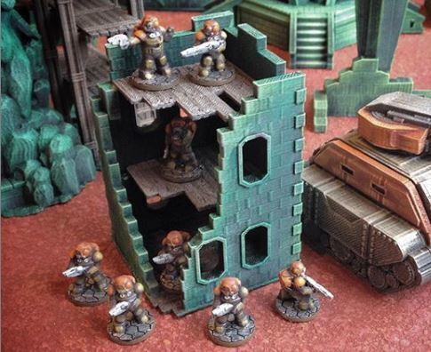 Free STL file Separatist Militia (15mm scale)・Template to download and ...