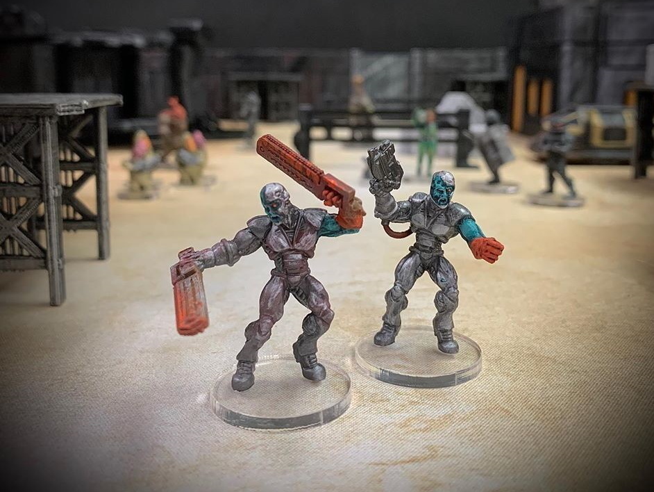 Free STL file Reaper "Slade, Cyborg Hero" Conversion Kit・3D printing ...