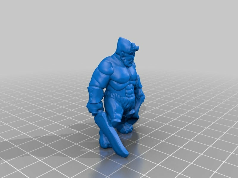 Free STL file Dreth Raider (28mm/Heroic scale)・Object to download and ...