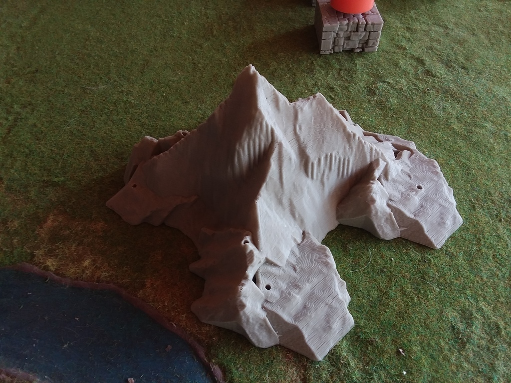 Free 3D file Floating Island Base・Template to download and 3D print・Cults