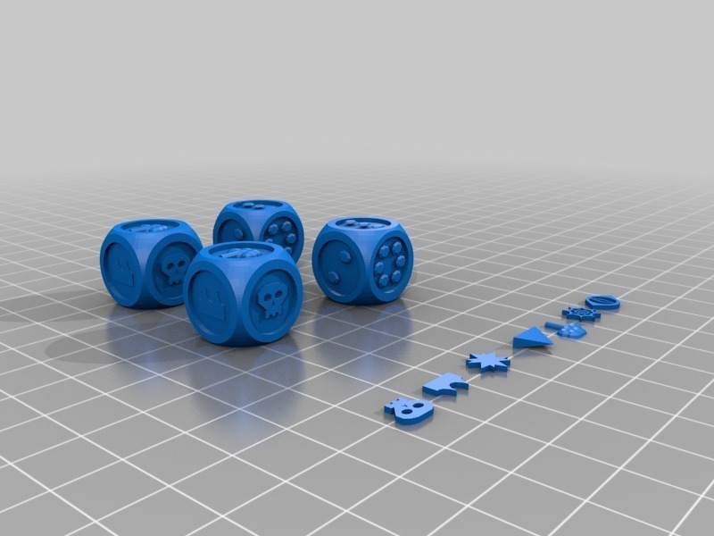 Free 3D file Dice・3D printing model to download・Cults