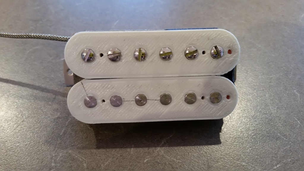 Free 3D file Gibson P.A.F. Pickup Bobbins 49.2mm 🎵・3D printer design to ...