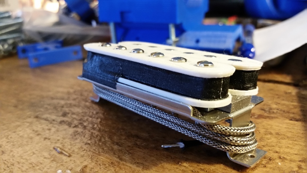 Free 3D file Gibson P.A.F. Pickup Bobbins 49.2mm 🎵・3D printer design to ...