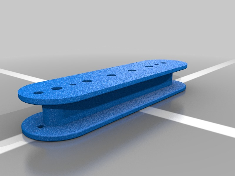 Free 3D file Gibson P.A.F. Pickup Bobbins 49.2mm 🎵・3D printer design to ...