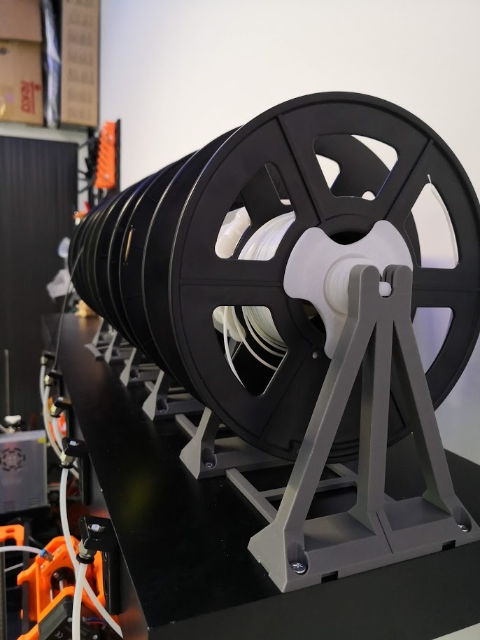 Free 3D file Table Stand for Universal Auto-Rewind Spool Holder・3D ...