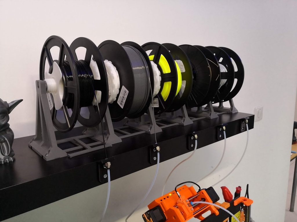 Free 3D file Table Stand for Universal Auto-Rewind Spool Holder・3D ...