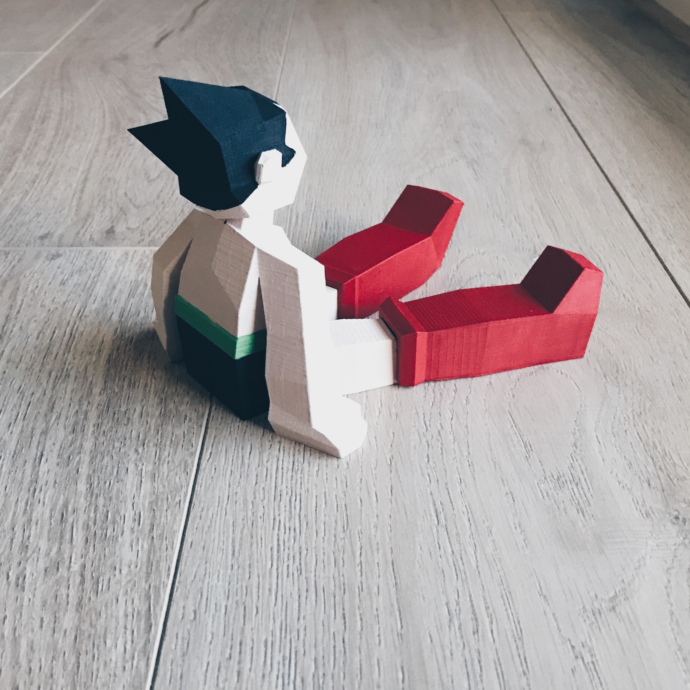 Free STL file Low Poly Astro Boy・Design to download and 3D print・Cults