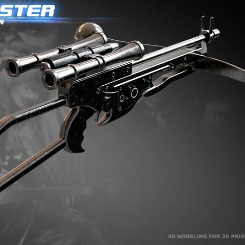 Descargar archivo STL Bowcaster Wookiee Crossbow • Objeto para imprimir ...