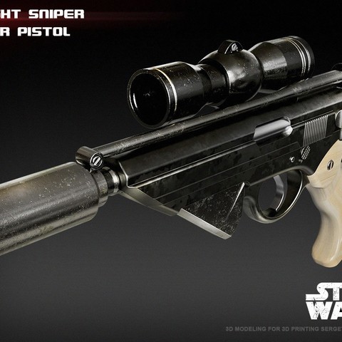 Download STL file X-8 Night Sniper • Model to 3D print ・ Cults