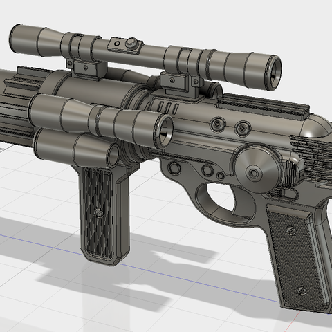 Download 3D printing templates EE-4 blaster rifle ・ Cults