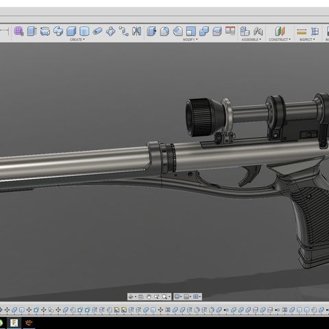 Download 3D printer model LL-30 blaster pistol ・ Cults
