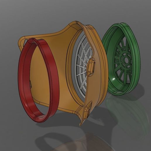 Download free 3D printer designs M2 Mask ・ Cults