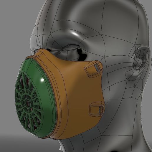 Download free 3D printer designs M2 Mask ・ Cults