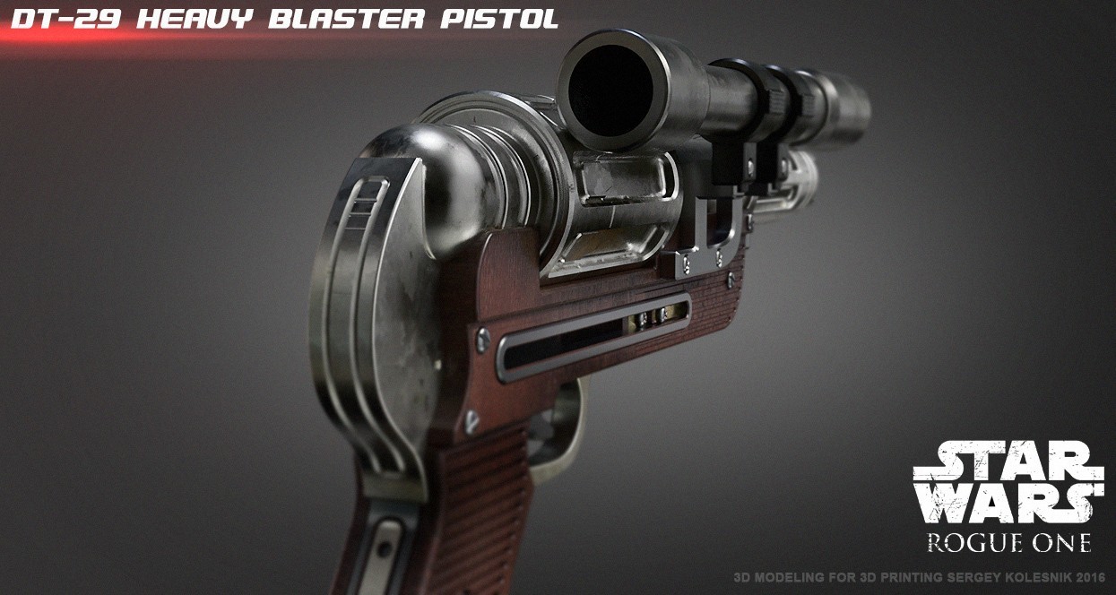 STL file Orson Krennics DT-29 Heavy Blaster・3D print design to download ...