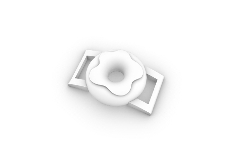 STL file Sneakers Lace Lock Donut・Model to download and 3D print・Cults