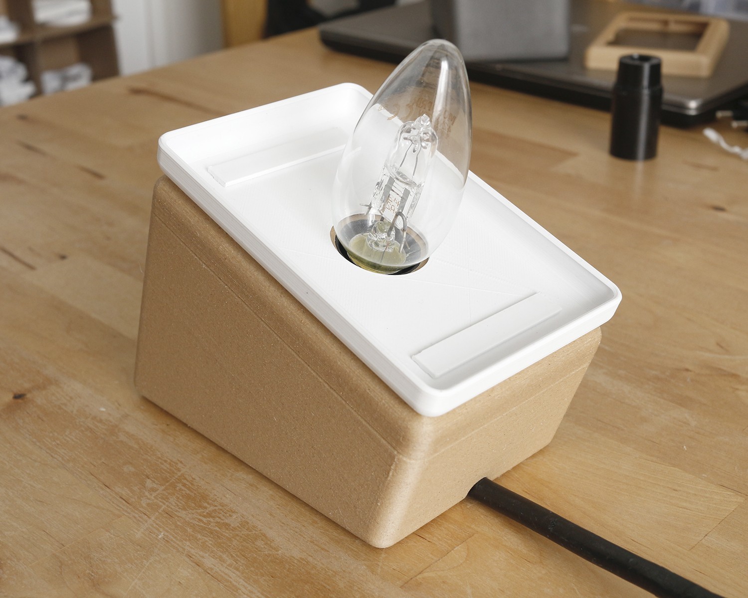 Download free STL file Lampe - Fully 3D Printed Designer Lamp • 3D ...