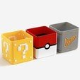 Download free 3D printer designs Video Game Planter Collection ・ Cults