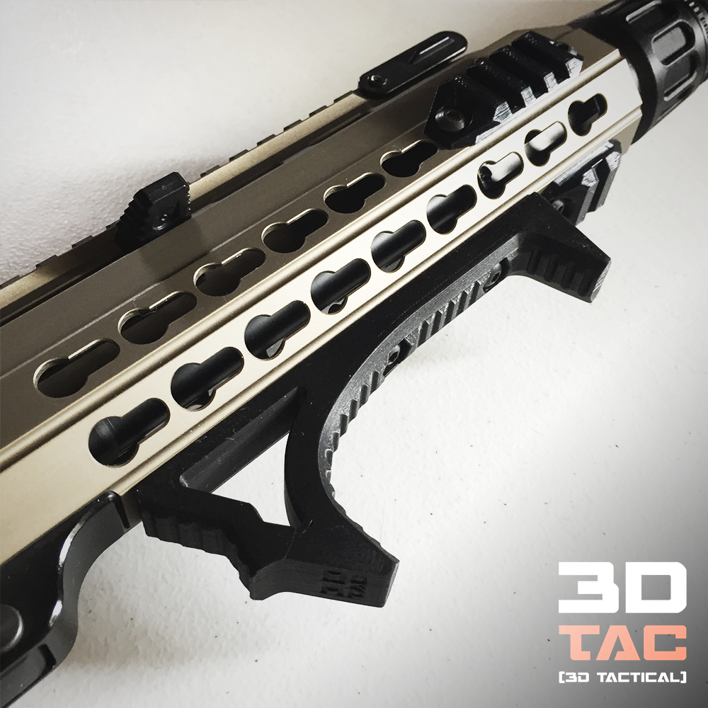 STL file 3DTAC / Handgrip for Keymod & MLOK・3D print design to download ...