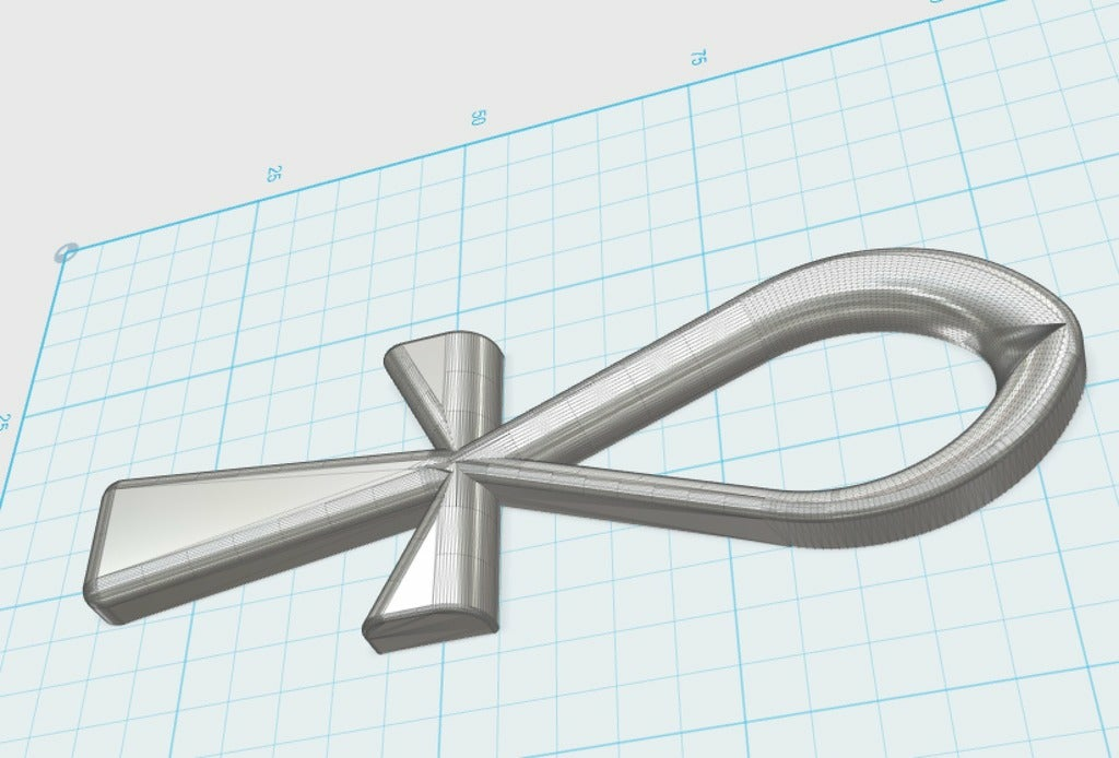 Free STL file Egyptian Ankh・3D printer model to download・Cults