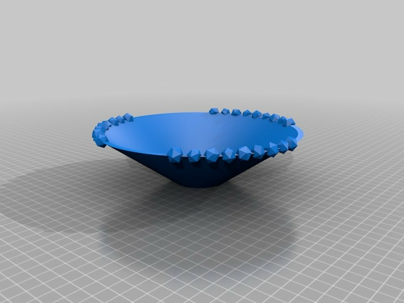 Free STL file Polygon bowl・Object to download and to 3D print・Cults