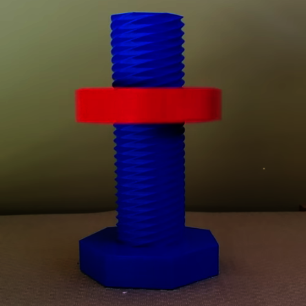 Free STL file Nut & Bolt・3D printable model to download・Cults