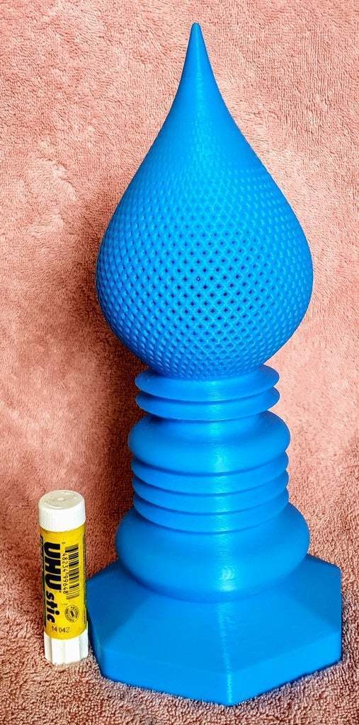 Free STL file FancyPostLight1・Object to download and to 3D print・Cults