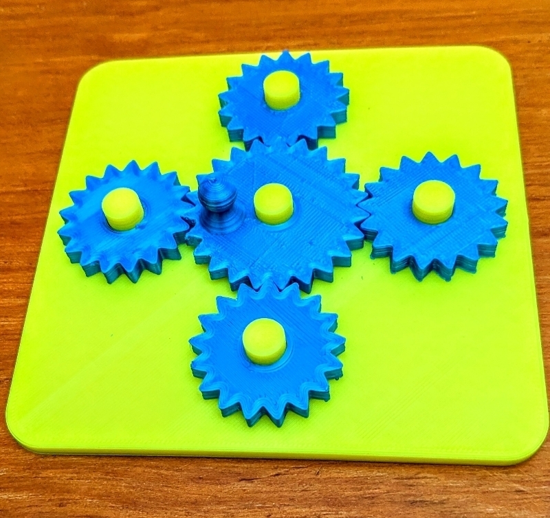 Free 3D file Sun & 4 Planets・3D printer model to download・Cults