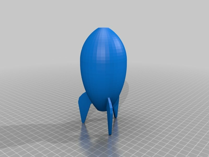 Free STL file rocket・3D printer design to download・Cults