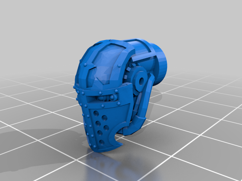 Free STL file Alternative Warlord Titan heads 🎲・3D print object to ...