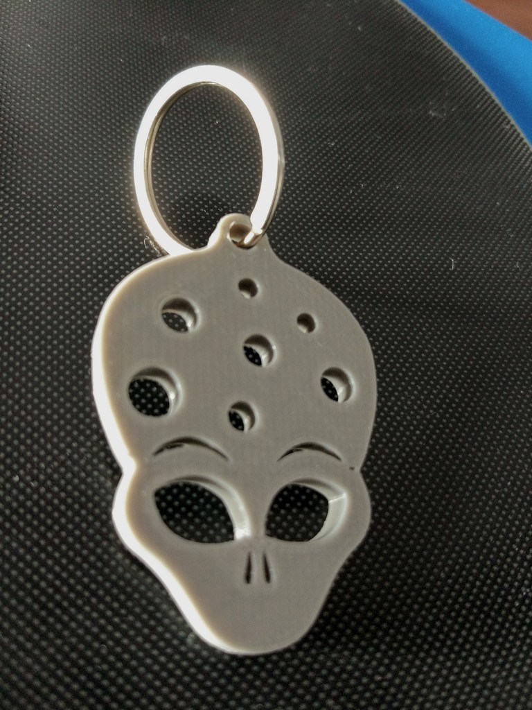 Fichier 3D gratuit Alien Heads Keychain - portachiavi teste alieno・Plan ...