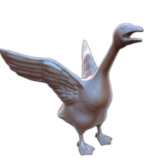 Download STL file goose, keychain ・ Cults