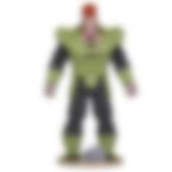 Download STL files Dragonballz cyborg C-16 ・ Cults