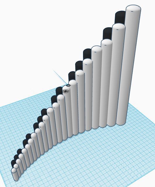 Free STL file Chromatic Panflute・3D printable model to download・Cults