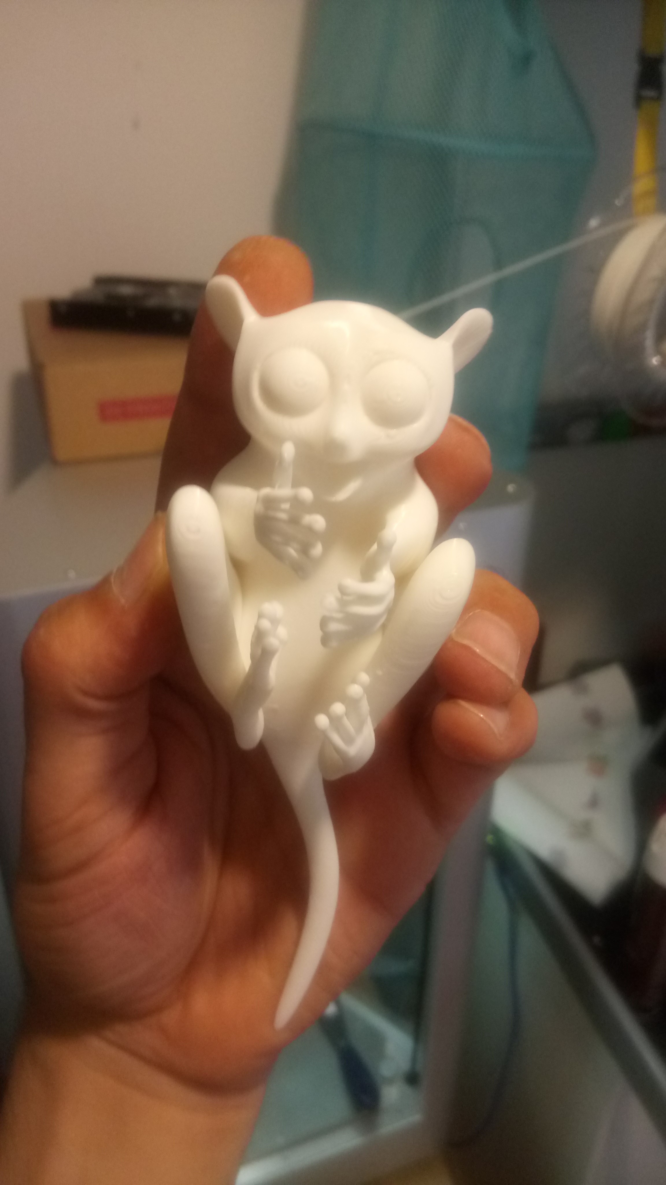 3D print Tarsier - Pencil Decor • made with Chew-Z Delta Dedalo・Cults