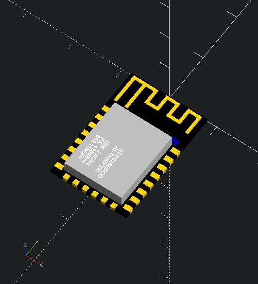 3D-Datei ESP8266 basierte Module Modelle Bibliothek 🔧 kostenlos・3D ...