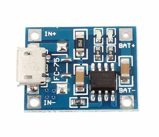 Free 3D file 14500 Li-Ion charger (TP4056 based) 👽・3D printing model to ...